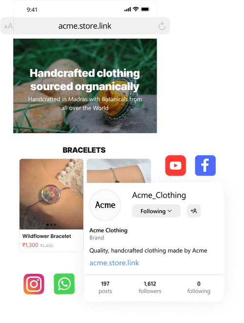 Effortless Online Store using Google Sheets - Store Link