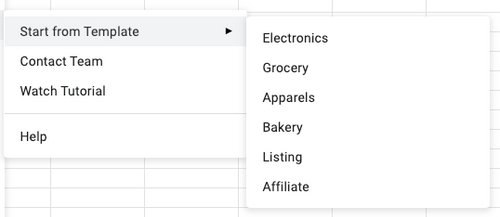 Create Online Store using Google Sheets in 1 click - Store Link