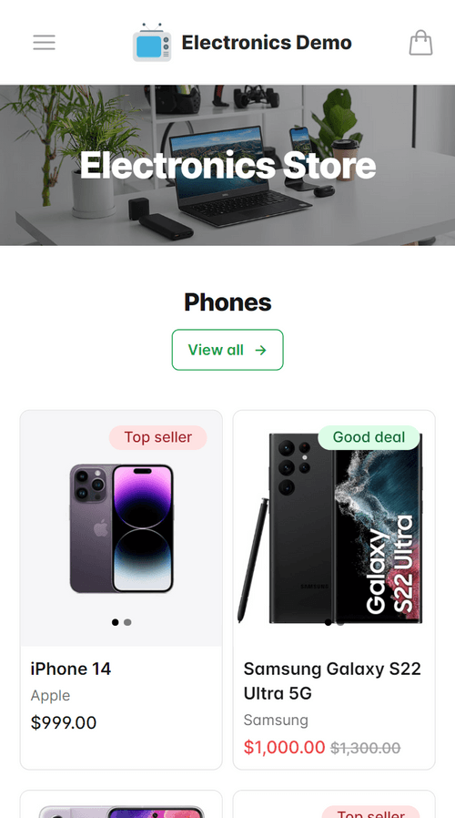 Free & Simple Online Store Builder
